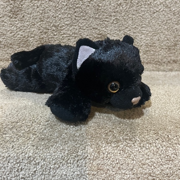 Toys | Wild Republic Black Cat Plush Stuffed Animal Plush Toy 7 | Poshmark